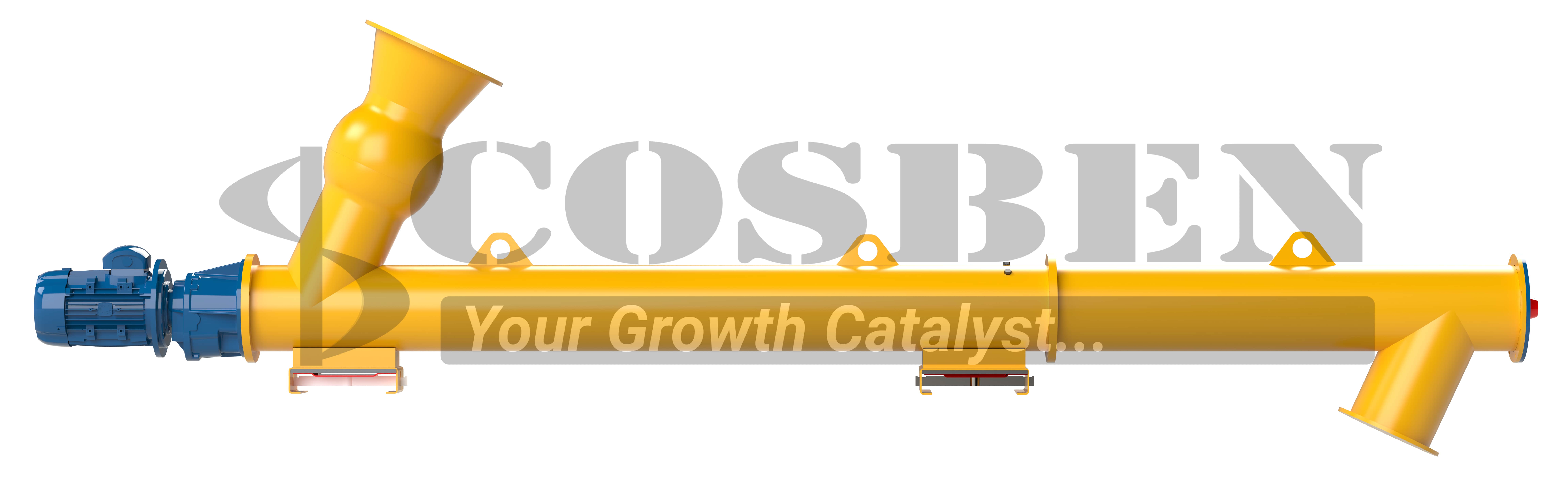 Cement Screw Conveyor & Feeder | Conveying & Feeding Equipment | Cosben ...